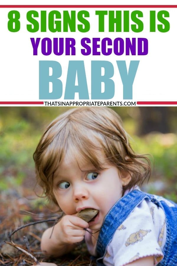 8 Signs This is Your Second Child - Filter Free Parents