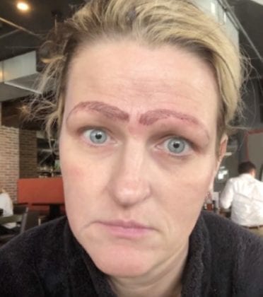 One Woman's Microblading "Crazy Brow" Disaster Is Everyone's Worst ...
