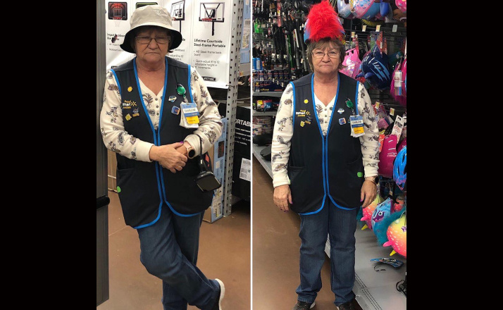 Walmart Branch Posts Pictures Of Employees Posing With Products, And ...