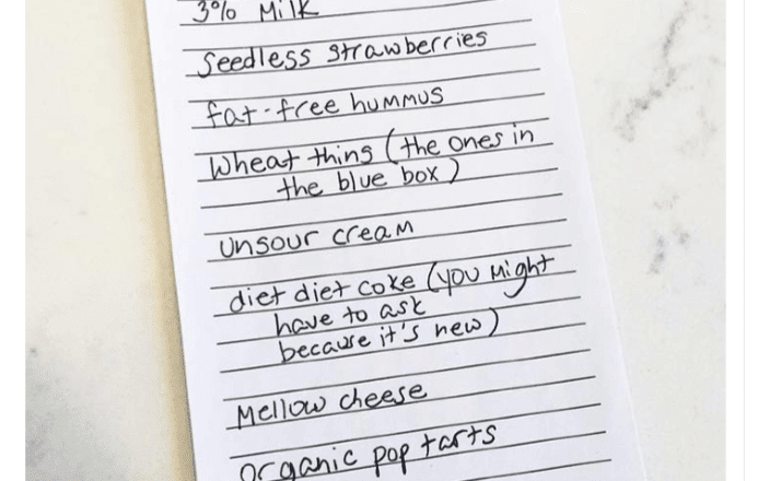Wife Sends Husband To Grocery Store With a "Special" List Of Things ...