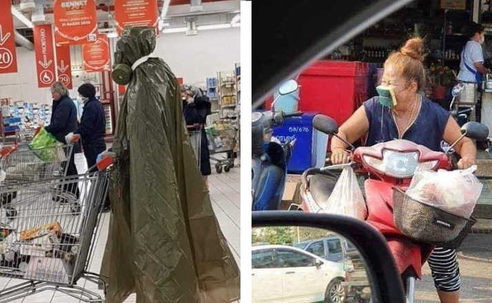 People Are Getting "Creative" With Their PPE and We're Totally Here For ...