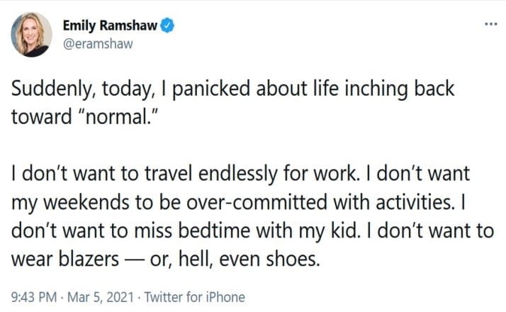 Mom's Tweet Goes Viral After Sharing What She'll Miss When Life Goes ...