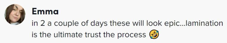 Woman Has Hilarious Reaction To Her Laminated Eyebrows Now Nicknamed ...