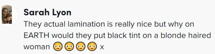 Woman Has Hilarious Reaction To Her Laminated Eyebrows Now Nicknamed ...